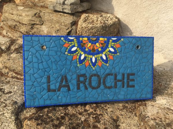 Mosaic signs | Mosaic logos | Custom signage - Berry Créatif Mosaics